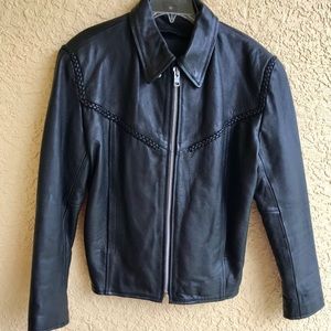 Jackets & Coats | Genuine Black Leather Jacket | Poshmark